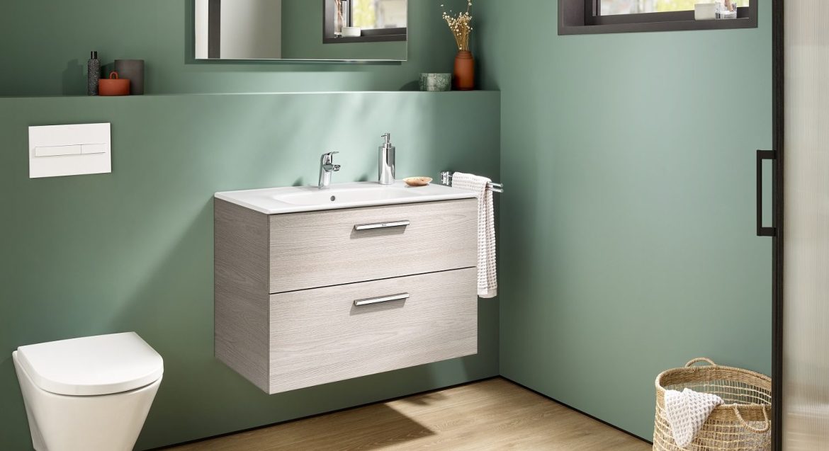 New Roca Victoria furniture with modern & functional design - Bathroom ...