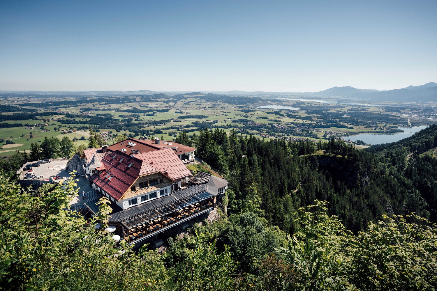 Burghotel Falkenstein: relax at an altitude of 1,250 meters - Bathroom ...