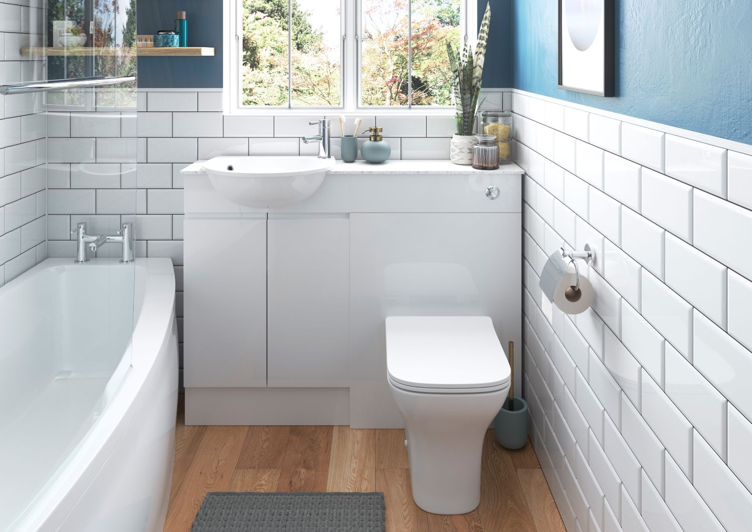 Space-saving design for compact bathrooms - Bathroom Review