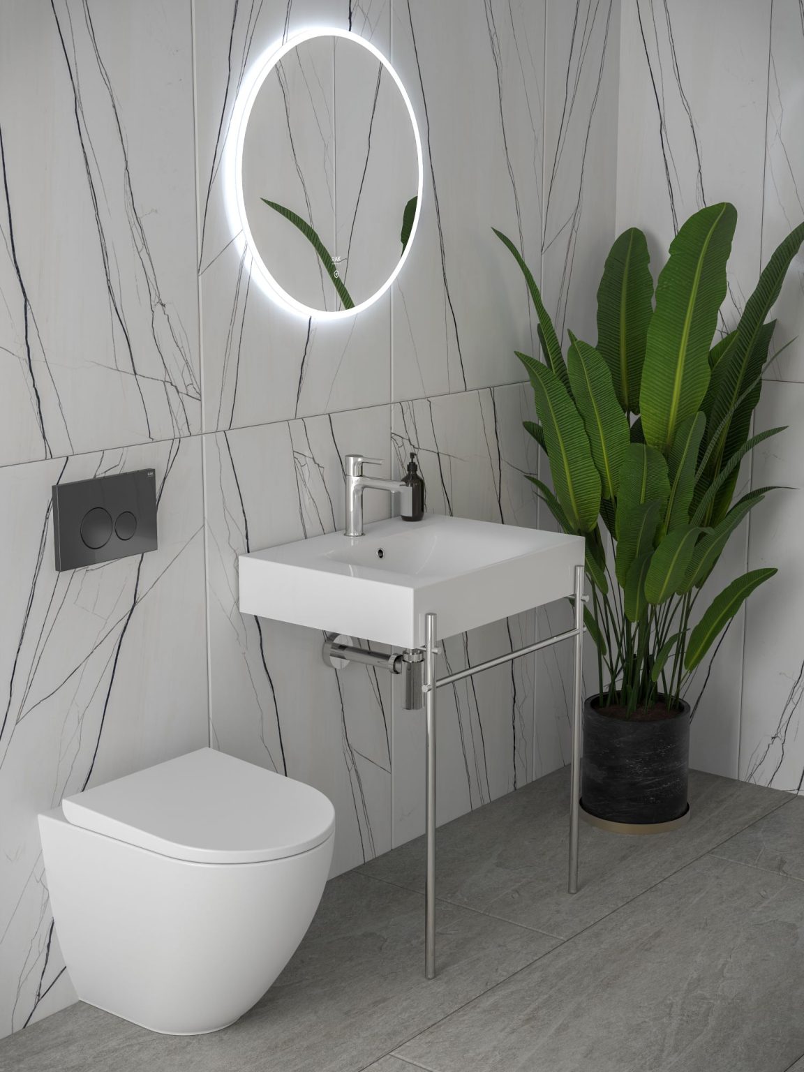 Basin frames make a stand for modern styling - Bathroom Review
